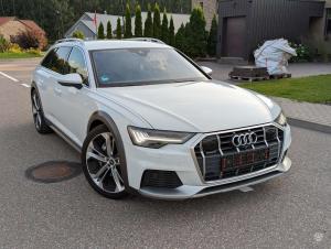 White Audi A6 Allroad 2020 in Prienai, with an engine capacity of 3.00 L and mileage of 228 thousand km for 29000 €, photo 3 on AUTOMOTO.COM.LV