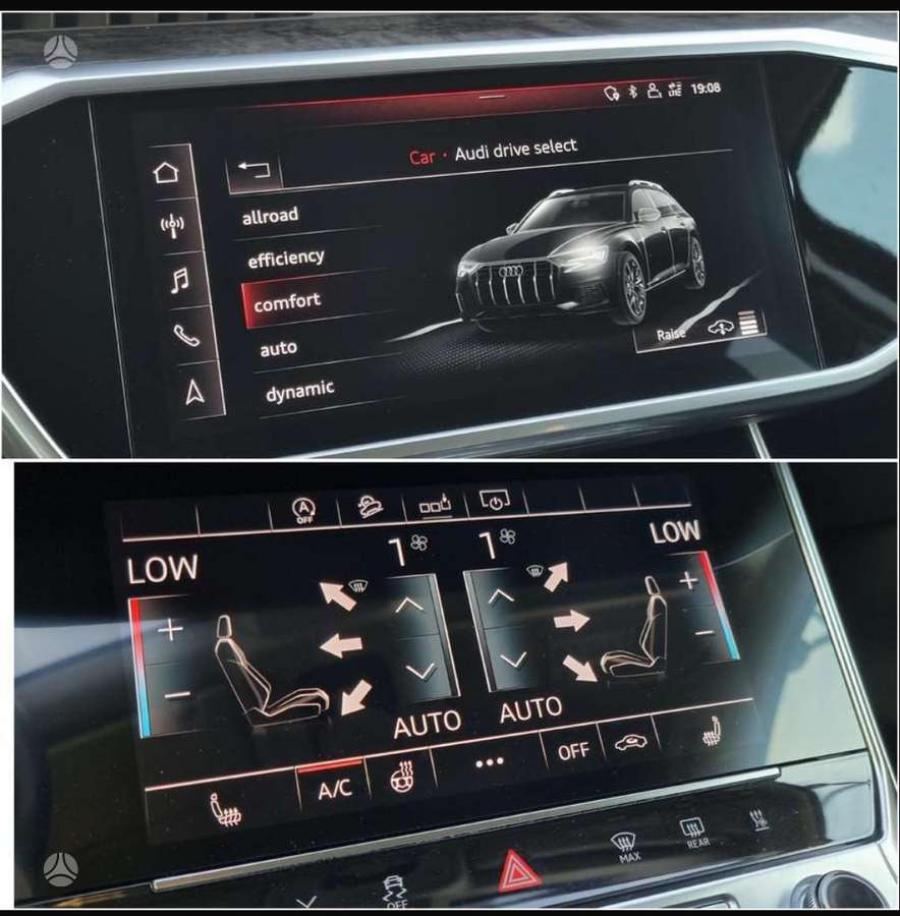 White Audi A6 Allroad 2020 in Prienai, with an engine capacity of 3.00 L and mileage of 228 thousand km for 29000 €, photo 34 on AUTOMOTO.COM.LV