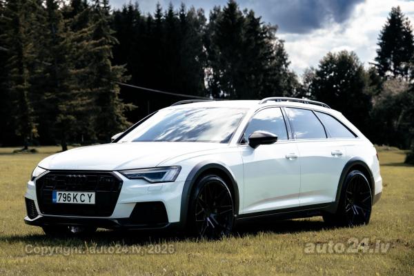 White Audi A6 Allroad 2020 in Tartu, with an engine capacity of 3.00 L and mileage of 166 thousand km for 29900 €, photo 1 on AUTOMOTO.COM.LV