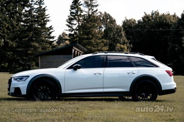 White Audi A6 Allroad 2020 in Tartu, with an engine capacity of 3.00 L and mileage of 166 thousand km for 29900 €, photo 2 on AUTOMOTO.COM.LV