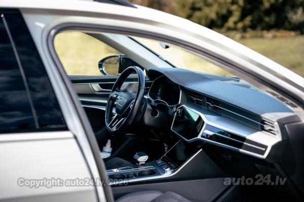 White Audi A6 Allroad 2020 in Tartu, with an engine capacity of 3.00 L and mileage of 166 thousand km for 29900 €, photo 7 on AUTOMOTO.COM.LV