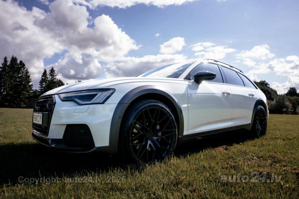 White Audi A6 Allroad 2020 in Tartu, with an engine capacity of 3.00 L and mileage of 166 thousand km for 29900 €, photo 9 on AUTOMOTO.COM.LV