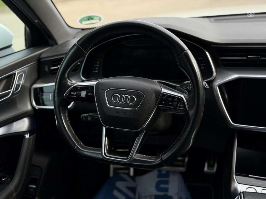 White Audi A6 Allroad 2020 in Rokiskis, with an engine capacity of 2.97 L and mileage of 240 thousand km for 21250 €, photo 31 on AUTOMOTO.COM.LV