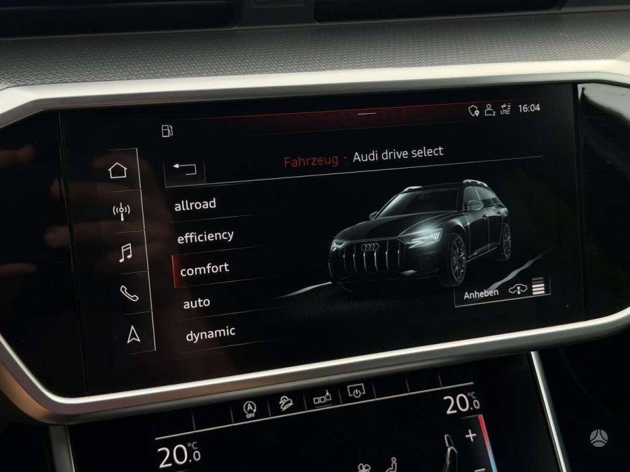 White Audi A6 Allroad 2020 in Rokiskis, with an engine capacity of 2.97 L and mileage of 240 thousand km for 21250 €, photo 67 on AUTOMOTO.COM.LV