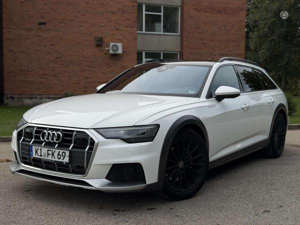 White Audi A6 Allroad 2020 in Rokiskis, with an engine capacity of 2.97 L and mileage of 240 thousand km for 21250 €, photo 3 on AUTOMOTO.COM.LV