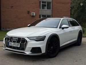 White Audi A6 Allroad 2020 in Rokiskis, with an engine capacity of 2.97 L and mileage of 240 thousand km for 21250 €, photo 3 on AUTOMOTO.COM.LV