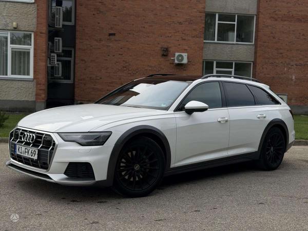 White Audi A6 Allroad 2020 in Rokiskis, with an engine capacity of 2.97 L and mileage of 240 thousand km for 21250 €, photo 6 on AUTOMOTO.COM.LV