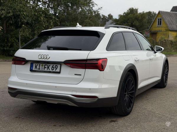 White Audi A6 Allroad 2020 in Rokiskis, with an engine capacity of 2.97 L and mileage of 240 thousand km for 21250 €, photo 9 on AUTOMOTO.COM.LV