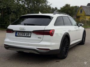 White Audi A6 Allroad 2020 in Rokiskis, with an engine capacity of 2.97 L and mileage of 240 thousand km for 21250 €, photo 9 on AUTOMOTO.COM.LV