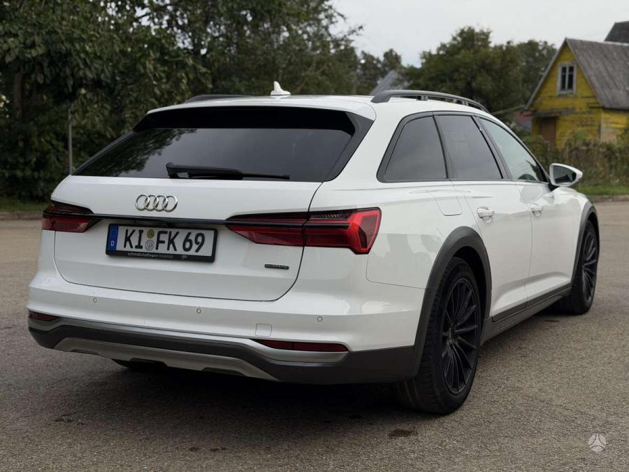 White Audi A6 Allroad 2020 in Rokiskis, with an engine capacity of 2.97 L and mileage of 240 thousand km for 21250 €, photo 9 on AUTOMOTO.COM.LV