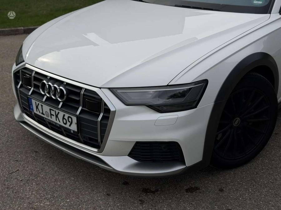 White Audi A6 Allroad 2020 in Rokiskis, with an engine capacity of 2.97 L and mileage of 240 thousand km for 21250 €, photo 13 on AUTOMOTO.COM.LV