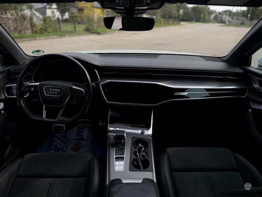White Audi A6 Allroad 2020 in Rokiskis, with an engine capacity of 2.97 L and mileage of 240 thousand km for 21250 €, photo 26 on AUTOMOTO.COM.LV