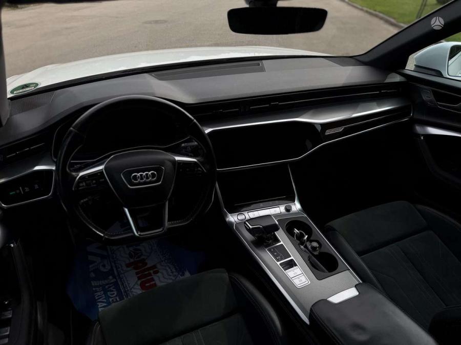 White Audi A6 Allroad 2020 in Rokiskis, with an engine capacity of 2.97 L and mileage of 240 thousand km for 21250 €, photo 27 on AUTOMOTO.COM.LV