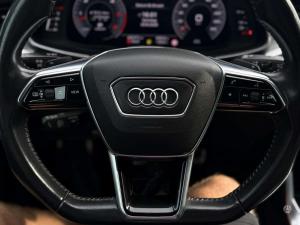 White Audi A6 Allroad 2020 in Rokiskis, with an engine capacity of 2.97 L and mileage of 240 thousand km for 21250 €, photo 32 on AUTOMOTO.COM.LV