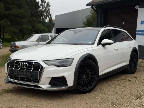 White Audi A6 Allroad 2020 in Rokiskis, with an engine capacity of 2.97 L and mileage of 240 thousand km for 18850 €, photo 3 on AUTOMOTO.COM.LV