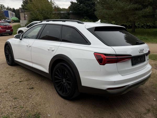 White Audi A6 Allroad 2020 in Rokiskis, with an engine capacity of 2.97 L and mileage of 240 thousand km for 18850 €, photo 5 on AUTOMOTO.COM.LV