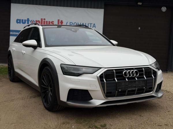 White Audi A6 Allroad 2020 in Rokiskis, with an engine capacity of 2.97 L and mileage of 240 thousand km for 18850 €, photo 11 on AUTOMOTO.COM.LV