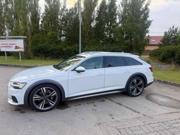 White Audi A6 Allroad 2022 in Taurage, with an engine capacity of 3.00 L and mileage of 170 thousand km for 30900 €, photo 2 on AUTOMOTO.COM.LV