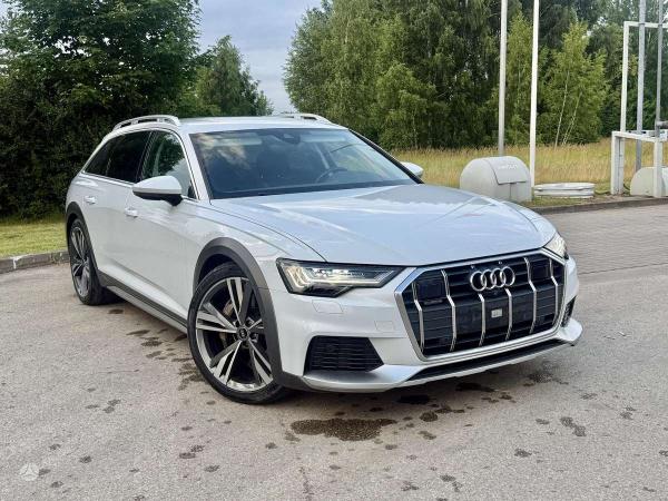 White Audi A6 Allroad 2022 in Taurage, with an engine capacity of 3.00 L and mileage of 170 thousand km for 30900 €, photo 5 on AUTOMOTO.COM.LV
