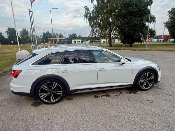 White Audi A6 Allroad 2022 in Taurage, with an engine capacity of 3.00 L and mileage of 170 thousand km for 30900 €, photo 6 on AUTOMOTO.COM.LV