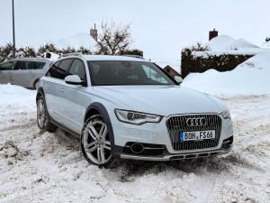 Dzeltens Audi A6 Allroad 2012 Kauņa, ar dzinēja tilpumu 2.97 L un nobraukumu 281 tūkst. km par 14200 €, foto  vietnē AUTOMOTO.COM.LV