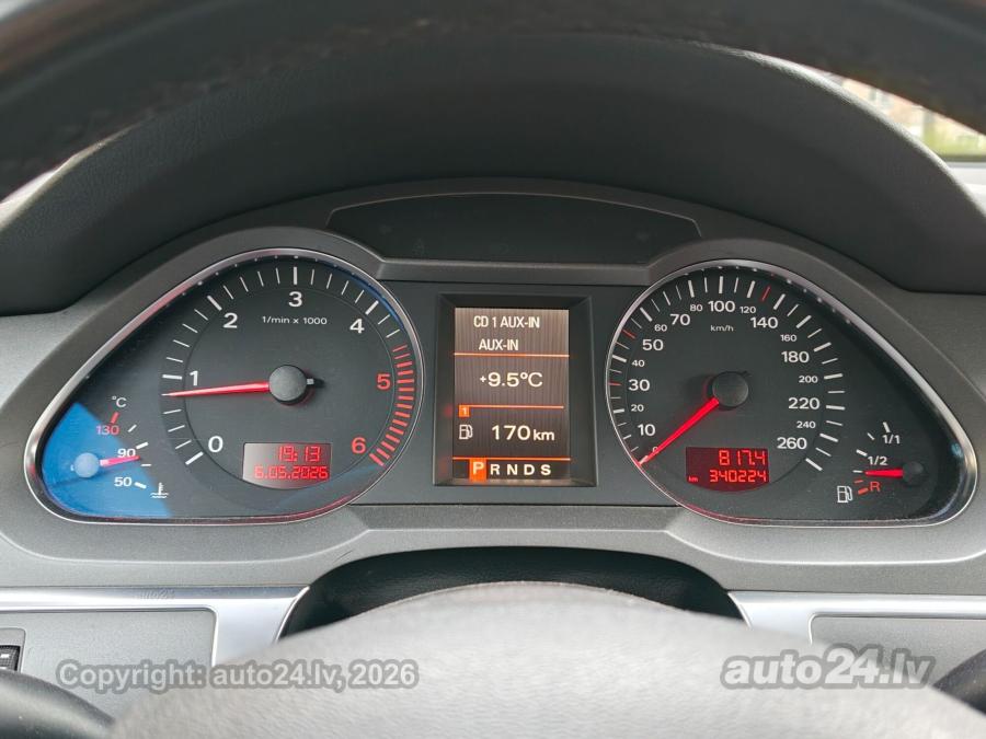 Smilšu krāsa Audi A6 2006 Kohtla-Jerve, ar dzinēja tilpumu 2.70 L un nobraukumu 340 tūkst. km par 3999 €, foto 9 vietnē AUTOMOTO.COM.LV