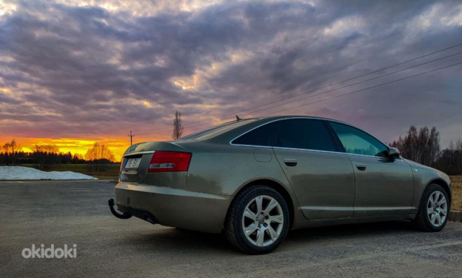 Smilšu krāsa Audi A6 2006 Kohtla-Jerve, ar dzinēja tilpumu 2.70 L un nobraukumu 331 tūkst. km par 5000 €, foto 5 vietnē AUTOMOTO.COM.LV