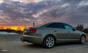 Smilšu krāsa Audi A6 2006 Kohtla-Jerve, ar dzinēja tilpumu 2.70 L un nobraukumu 331 tūkst. km par 5000 €, foto 11 vietnē AUTOMOTO.COM.LV
