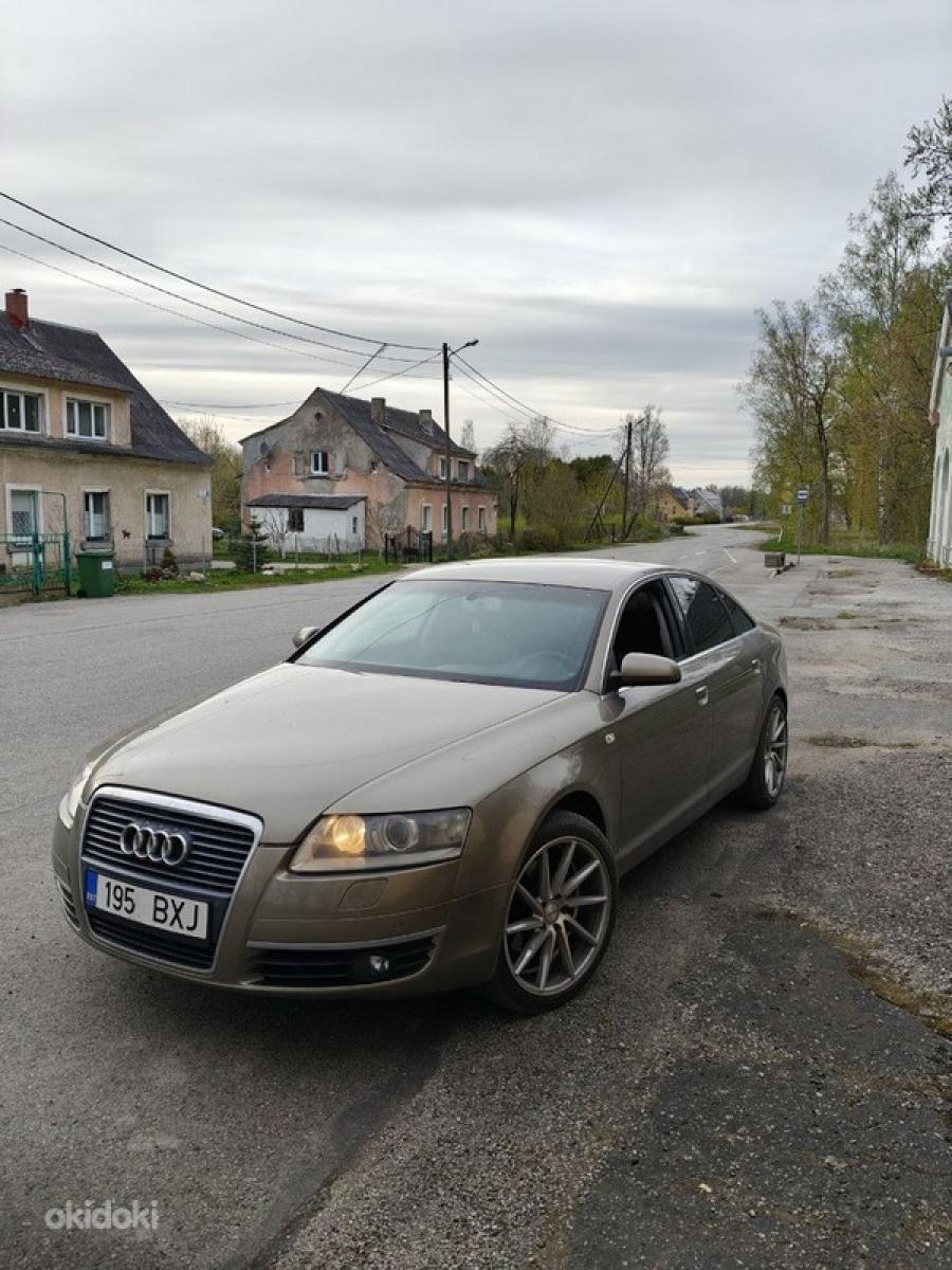 Beige Audi A6 2006 in Kohtla-Jarve, with an engine capacity of 2.70 L and mileage of 340 thousand km for 3000 €, photo 11 on AUTOMOTO.COM.LV