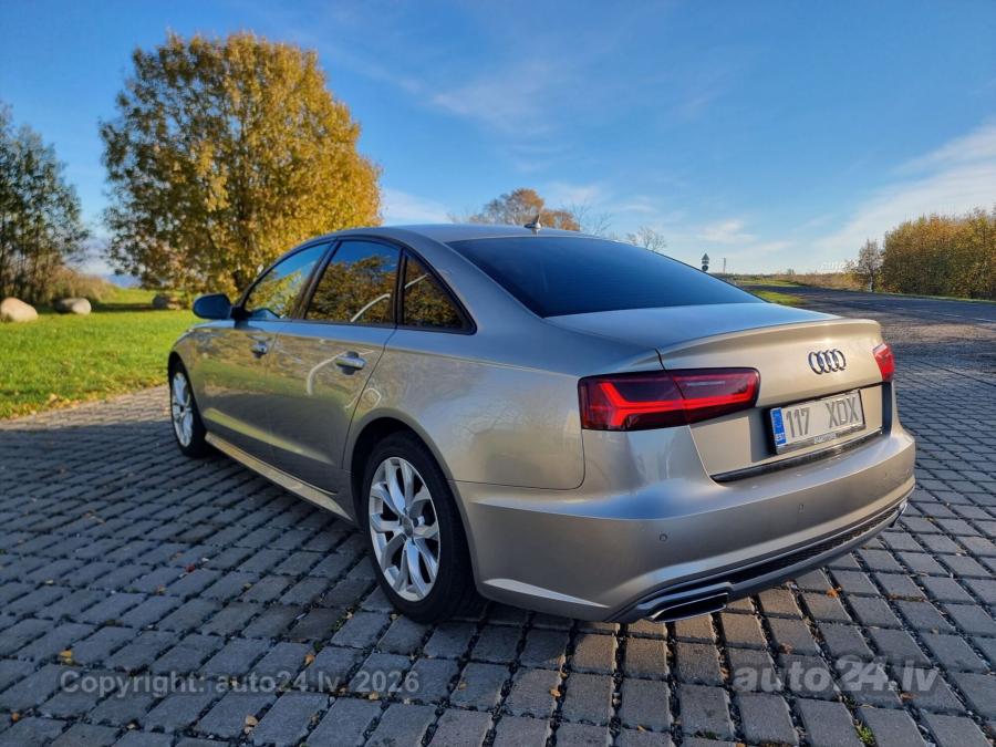Beige Audi A6 2014 in Tallinn, with an engine capacity of 2.00 L and mileage of 291 thousand km for 11490 €, photo 4 on AUTOMOTO.COM.LV
