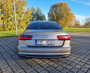 Beige Audi A6 2014 in Tallinn, with an engine capacity of 2.00 L and mileage of 291 thousand km for 11490 €, photo 5 on AUTOMOTO.COM.LV