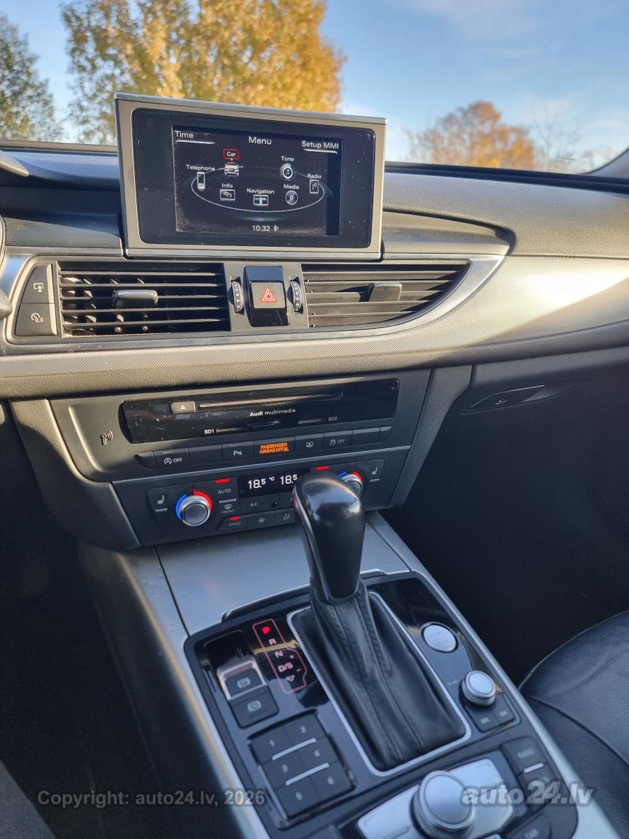 Beige Audi A6 2014 in Tallinn, with an engine capacity of 2.00 L and mileage of 291 thousand km for 11490 €, photo 8 on AUTOMOTO.COM.LV