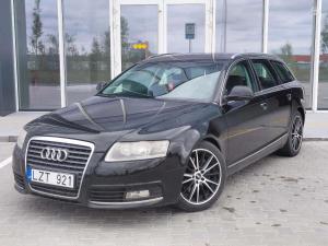 Melns Audi A6 2010 Viļņa, ar dzinēja tilpumu 2.70 L un nobraukumu 417 tūkst. km par 4490 €, foto 3 vietnē AUTOMOTO.COM.LV