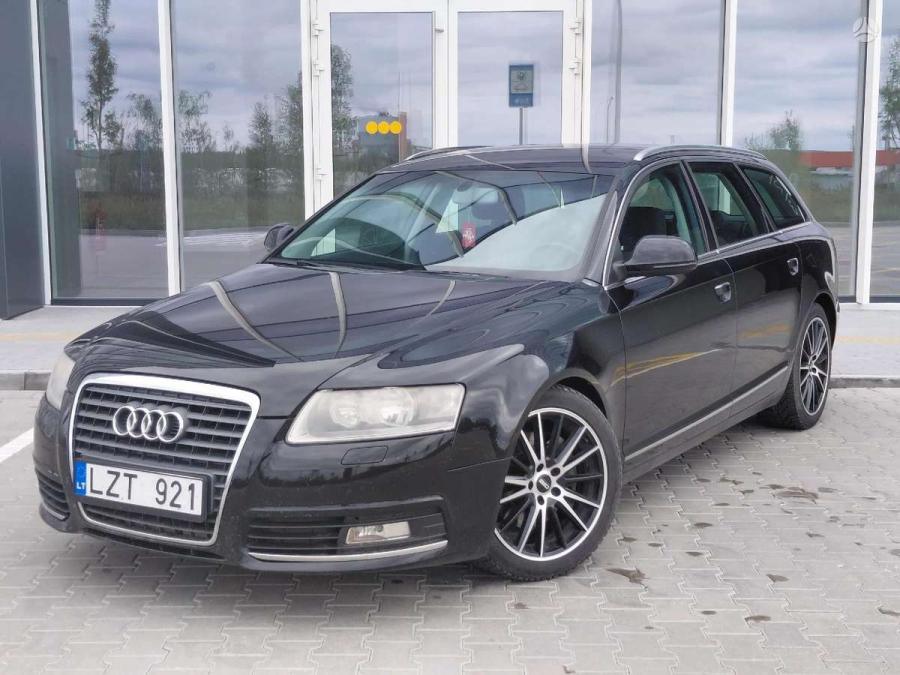 Melns Audi A6 2010 Viļņa, ar dzinēja tilpumu 2.70 L un nobraukumu 417 tūkst. km par 4490 €, foto 3 vietnē AUTOMOTO.COM.LV