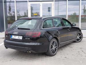 Melns Audi A6 2010 Viļņa, ar dzinēja tilpumu 2.70 L un nobraukumu 417 tūkst. km par 4490 €, foto 6 vietnē AUTOMOTO.COM.LV