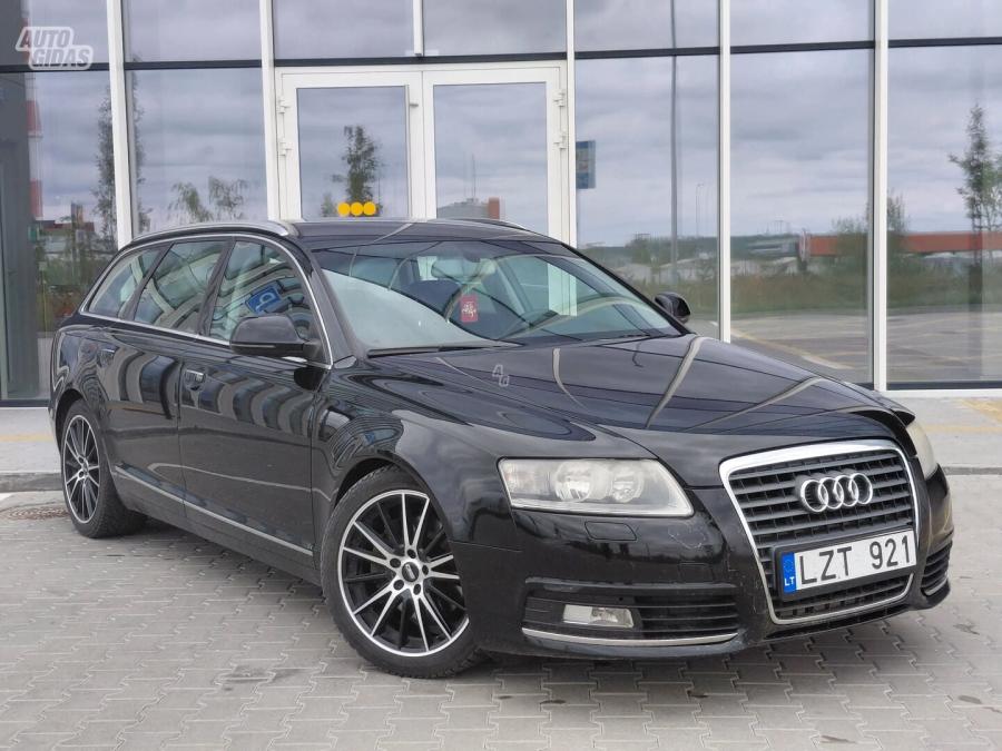 Melns Audi A6 2010 Viļņa, ar dzinēja tilpumu 2.70 L un nobraukumu 417 tūkst. km par 3800 €, foto 1 vietnē AUTOMOTO.COM.LV