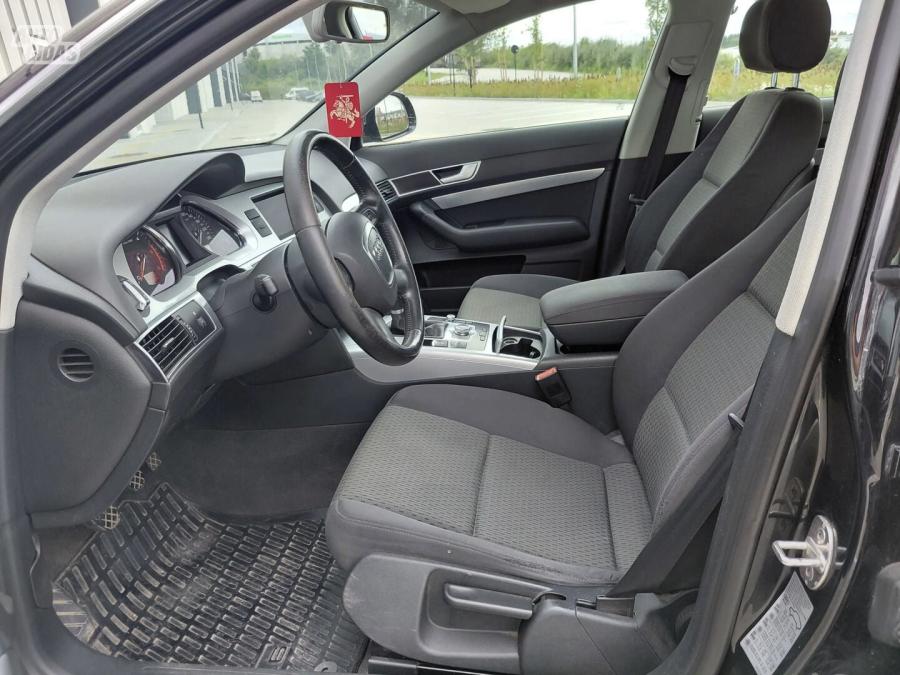 Melns Audi A6 2010 Viļņa, ar dzinēja tilpumu 2.70 L un nobraukumu 417 tūkst. km par 3800 €, foto 9 vietnē AUTOMOTO.COM.LV