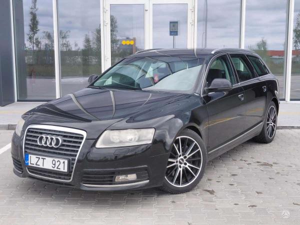 Black Audi A6 2010 in Vilnius, with an engine capacity of 2.70 L and mileage of 417 thousand km for 3800 €, photo 4 on AUTOMOTO.COM.LV