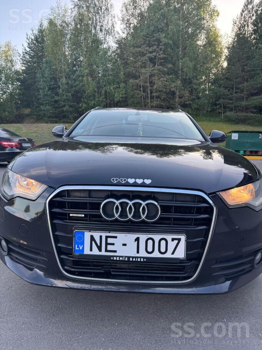 Black Audi A6 2012 in Riga, with an engine capacity of 3.00 L and mileage of 298 thousand km for 8000 €, photo 1 on AUTOMOTO.COM.LV