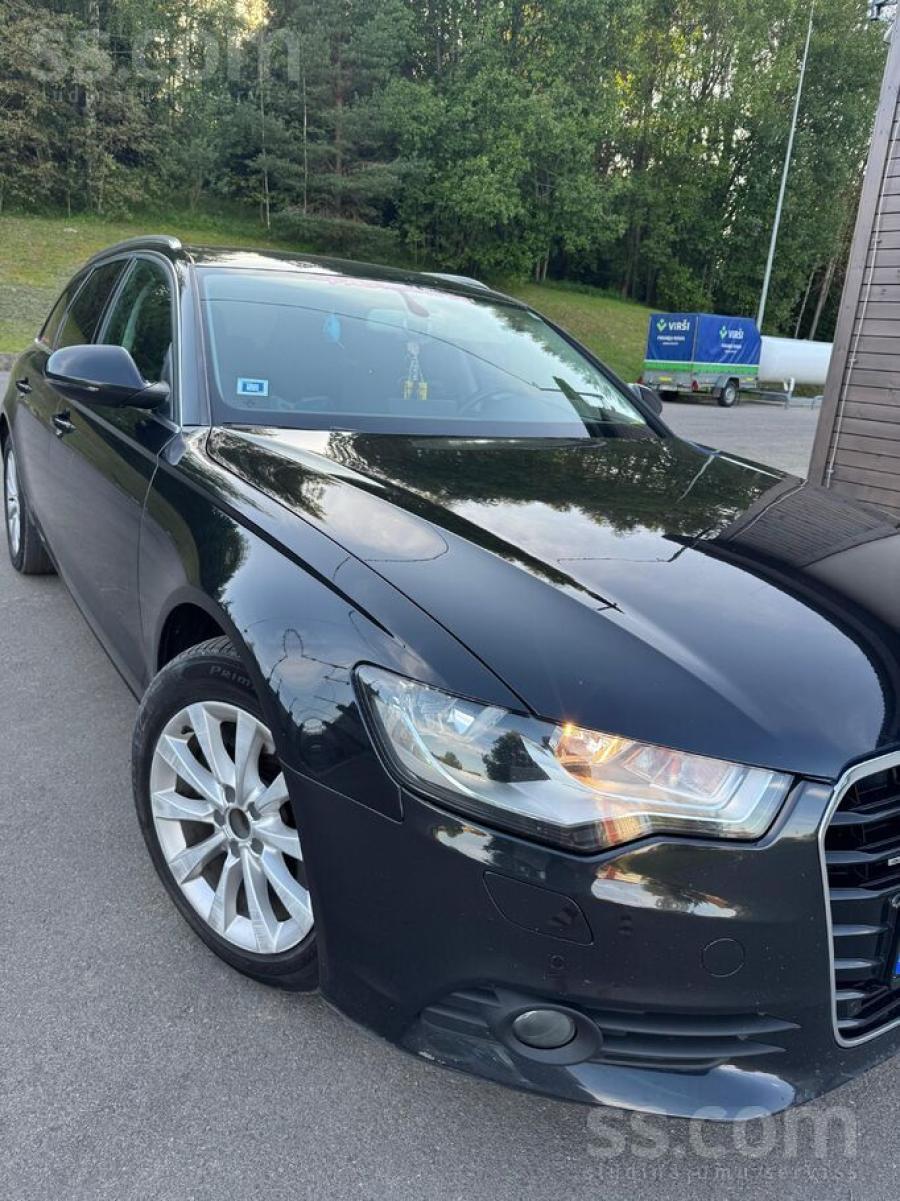 Black Audi A6 2012 in Riga, with an engine capacity of 3.00 L and mileage of 298 thousand km for 8000 €, photo 3 on AUTOMOTO.COM.LV