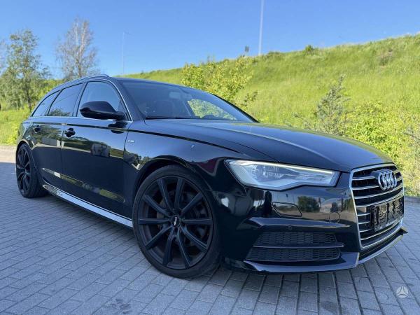 Black Audi A6 2015 in Kaunas, with an engine capacity of 2.97 L and mileage of 300 thousand km for 9600 €, photo 2 on AUTOMOTO.COM.LV