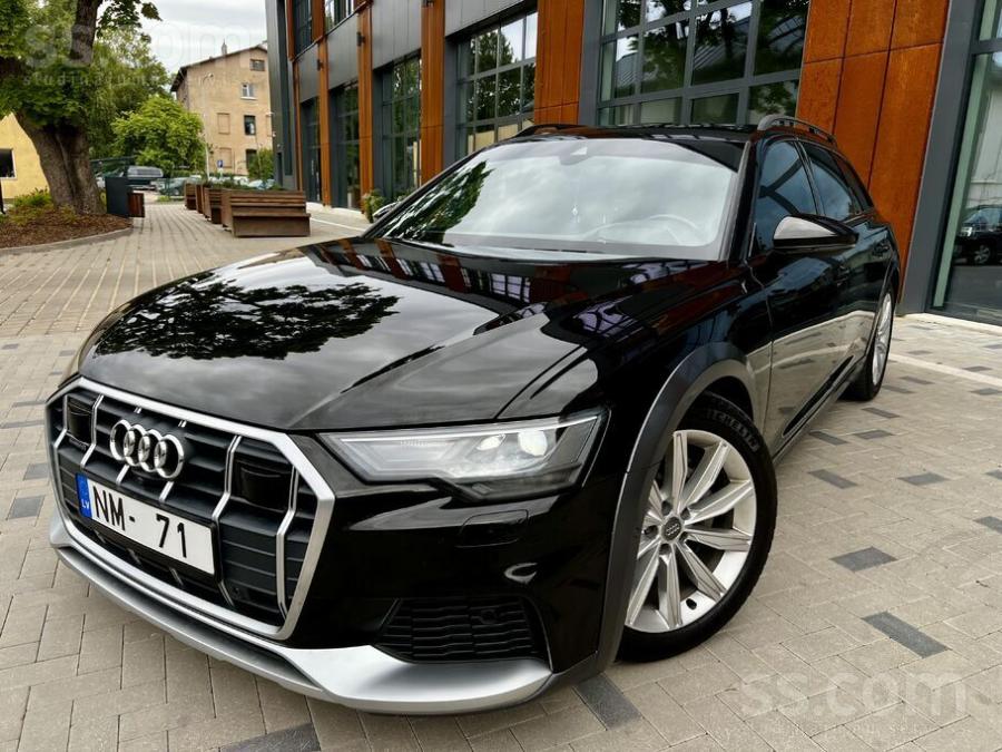 Black Audi A6 2019 in Riga, with an engine capacity of 3.00 L and mileage of 227 thousand km for 29500 €, photo 1 on AUTOMOTO.COM.LV