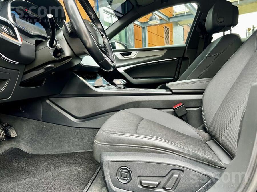 Black Audi A6 2019 in Riga, with an engine capacity of 3.00 L and mileage of 227 thousand km for 29500 €, photo 13 on AUTOMOTO.COM.LV