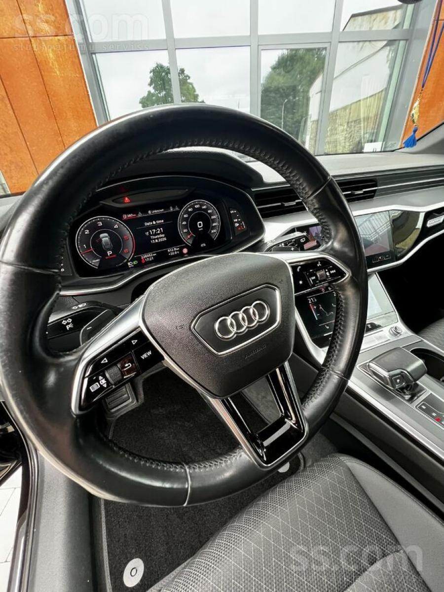 Black Audi A6 2019 in Riga, with an engine capacity of 3.00 L and mileage of 227 thousand km for 29500 €, photo 15 on AUTOMOTO.COM.LV