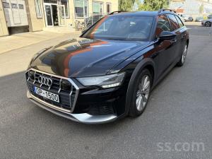 Black Audi A6 2020 in Riga, with an engine capacity of 3.00 L and mileage of 132 thousand km for 30600 €, photo  on AUTOMOTO.COM.LV