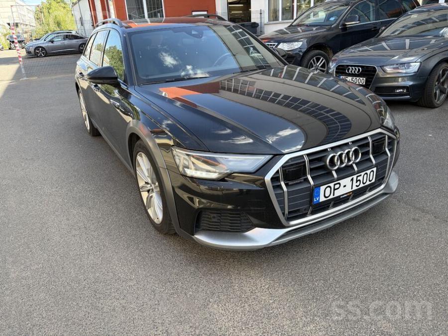 Black Audi A6 2020 in Riga, with an engine capacity of 3.00 L and mileage of 132 thousand km for 30600 €, photo 3 on AUTOMOTO.COM.LV
