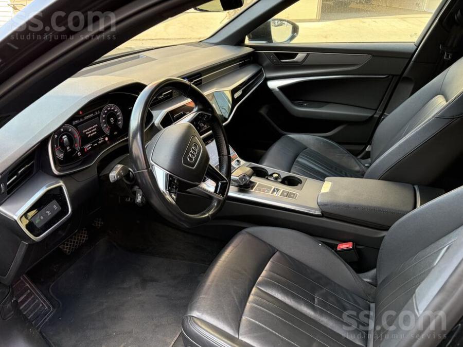 Black Audi A6 2020 in Riga, with an engine capacity of 3.00 L and mileage of 132 thousand km for 30600 €, photo 6 on AUTOMOTO.COM.LV