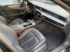 Black Audi A6 2020 in Riga, with an engine capacity of 3.00 L and mileage of 132 thousand km for 30600 €, photo 8 on AUTOMOTO.COM.LV
