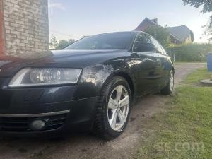 Черный Ауди А6 2006 в Салдус, объемом двигателя 3.00 л и пробегом 300 тыс. км за 1200 €, фото  на AUTOMOTO.COM.LV