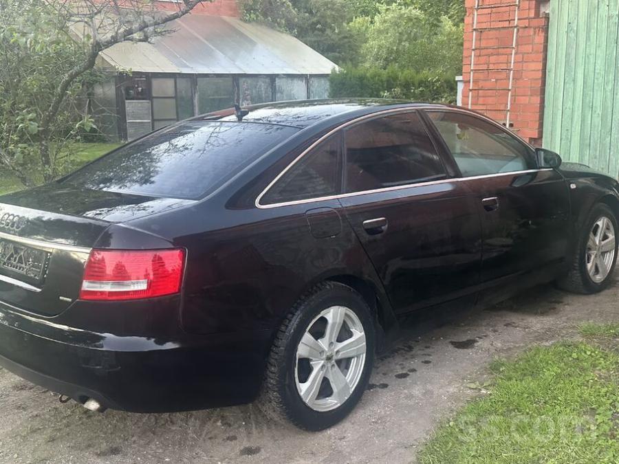 Черный Ауди А6 2006 в Салдус, объемом двигателя 3.00 л и пробегом 300 тыс. км за 1200 €, фото 5 на AUTOMOTO.COM.LV